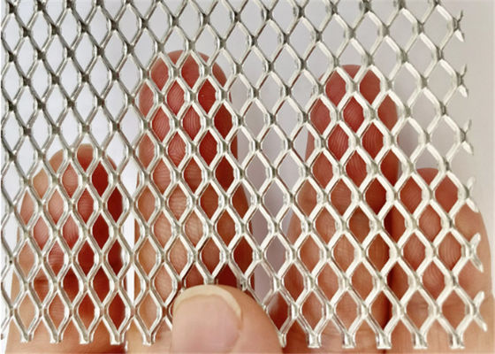Commercial Galvanized 8mm Expanded Metal Wire Mesh For Walkways Cabinet ...