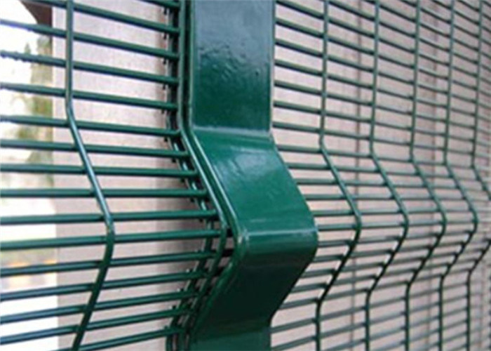 V Folding Anti Cut Anti Climb Fence 3" X 1/2" Hole Size 358 Welded Wire ...