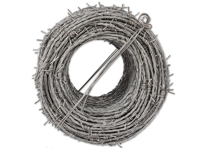 4 Points 2 Strands Electrical Galvanised Barbed Wire Double Twist
