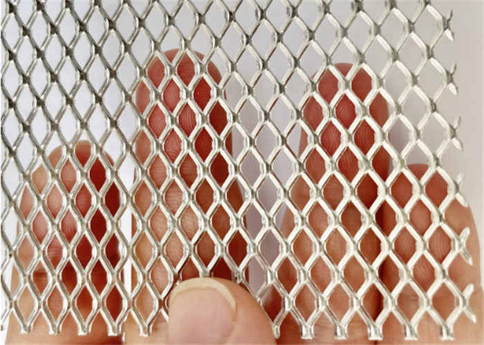 Commercial Galvanized 8mm Expanded Metal Wire Mesh For Walkways Cabinet ...