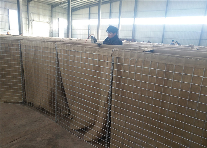 4mm Hesco Barrier Emergency Army Use Explosion Proof Mil 3 Defence