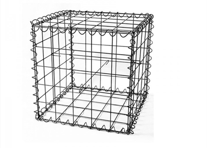0.5m Width 1m Length Rock Basket Retaining Wall 4x1x1m Welded Mesh Gabion