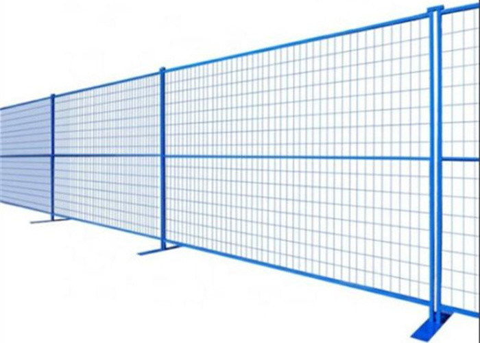 OEM 12in 6ft Canada Temporary Metal Fencing Panels Construction Site ...
