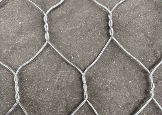 Reinforced Galfan Gabion Mesh Box For Earth Retention And Steep Slope ...