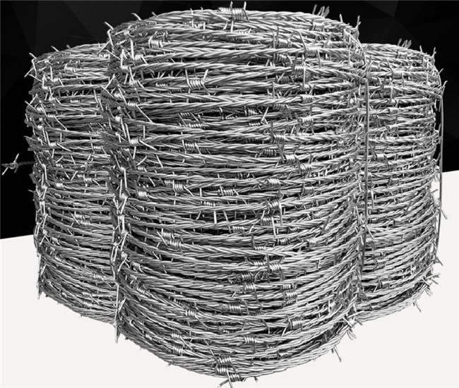 1320 Ft 4 Point 12.5 Gauge Galvanized Barbed Wire Class 1 2 Strands